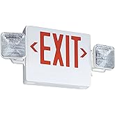 Lithonia Lighting RD M6 ECRG LED Emergency Light/Exit Combo Red/Green ...