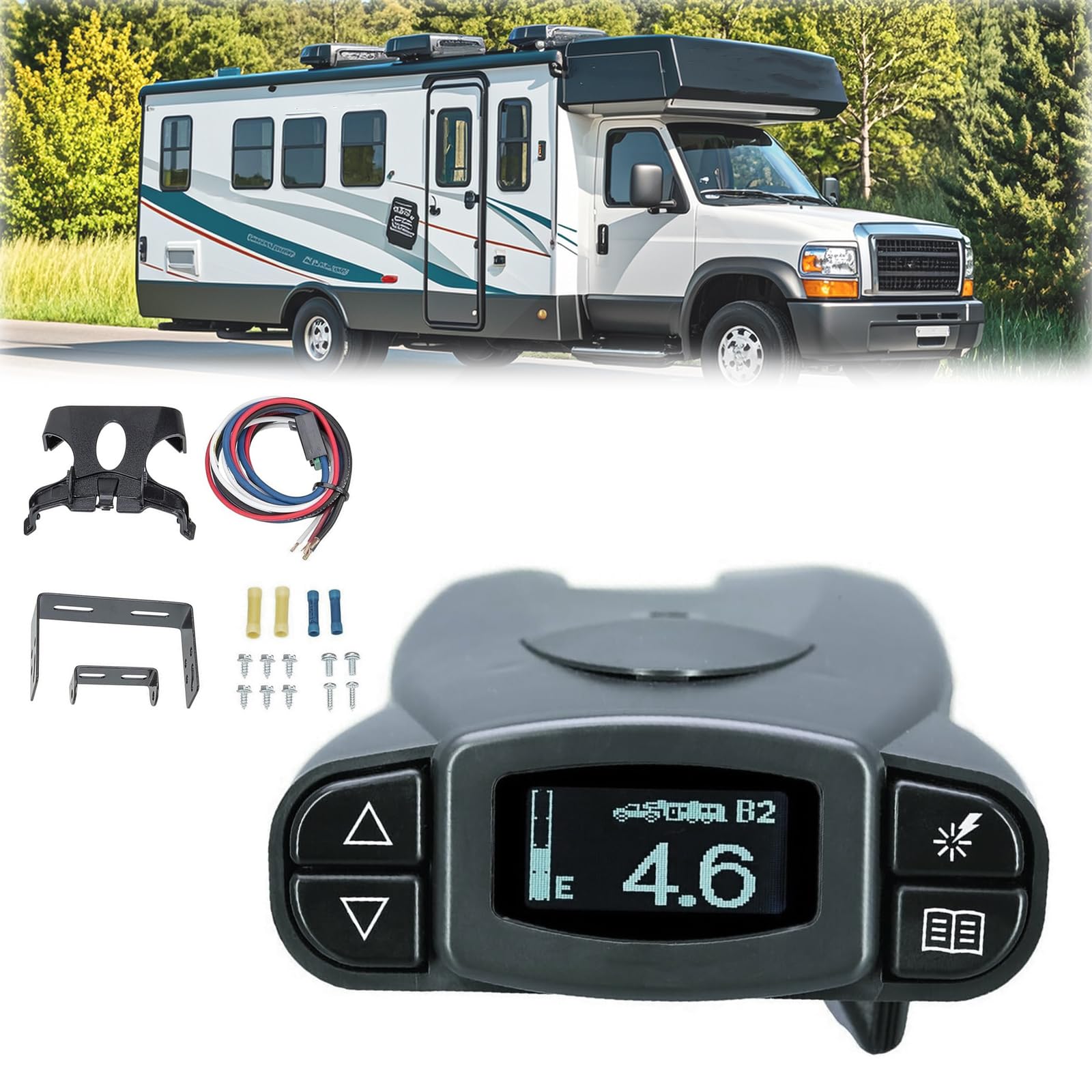 ZDKK 90195 Universal Electric Trailer Brake Controller – P3 Brake ...