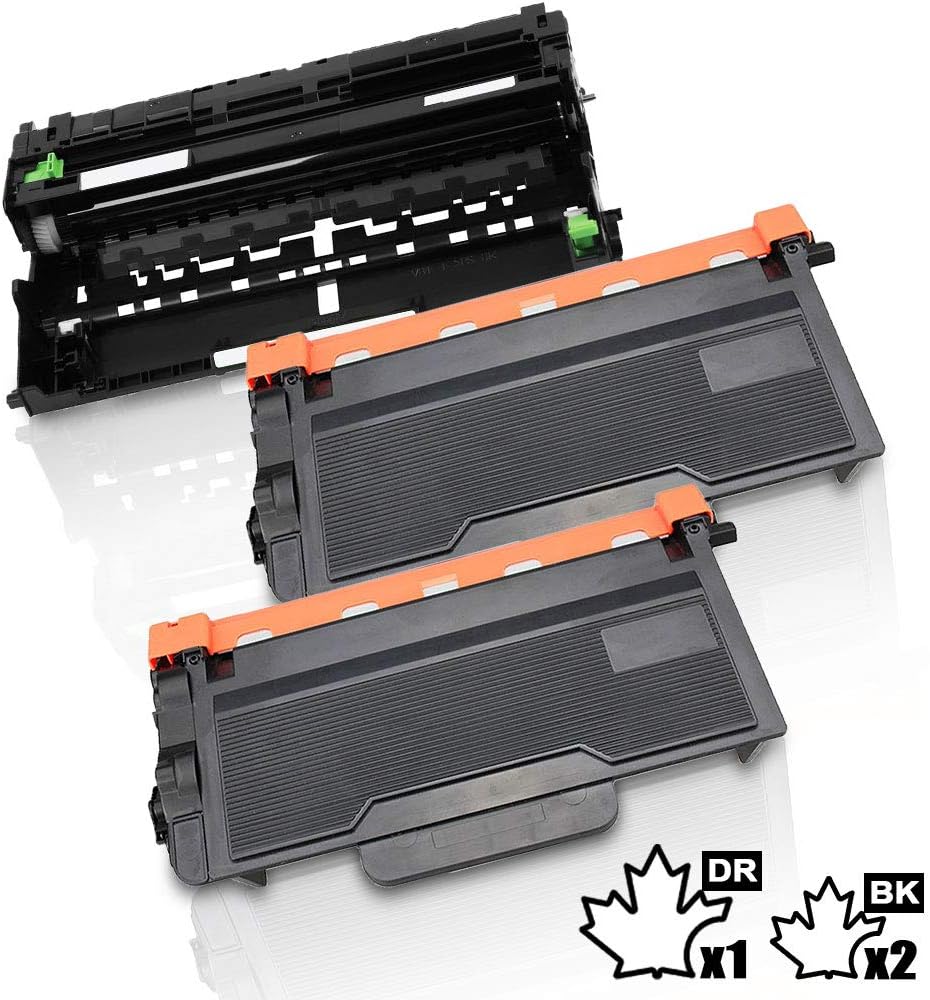 3PK-2 High Yield Toner Cartridges + 1 Drum Unit TN850 DR820 Inkfirst ...