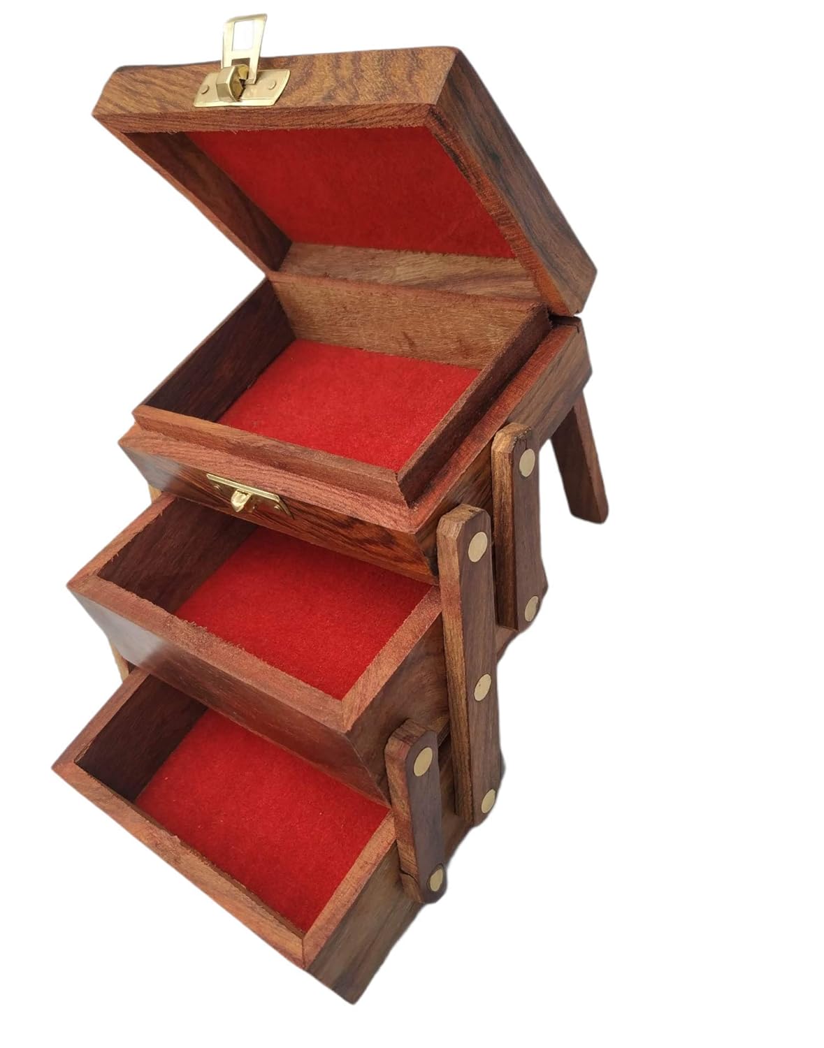 Buy Wood Junction Jwellery Box Online at Low Prices in India - Amazon.in
