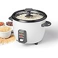 Starfrit Electric Rice Cooker - 6 Cups - Steamer Basket, Measuring Cup ...