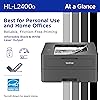 Brother Monochrome Laser Printer with 32 PPM Speed and Automatic 2 ...