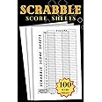 Scrabble Score Sheets | Small Scrabble Score Book for Score Keeping | 100 Sheets 5.5"x8.5 ...