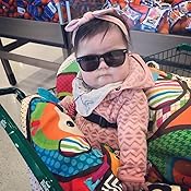 Babyfied Apparel Baby Wayfarer Sunglasses Black w/Strap 0-2 Yrs: Amazon ...