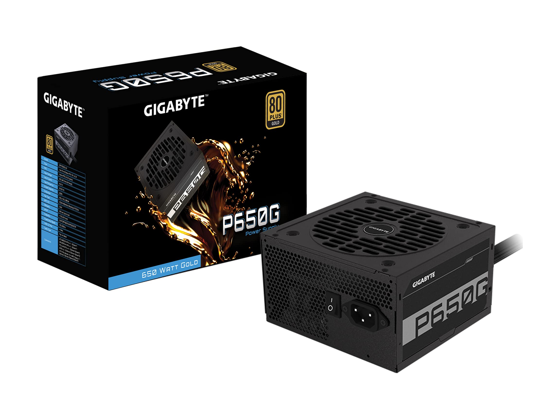 Mua GIGABYTE GP-P650G 650W 80 Plus Gold Certified Power Supply trên ...