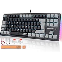 TERPORT TR95 TKL Teclado Mecánico Español de 88 Teclas, Teclado Gaming ...
