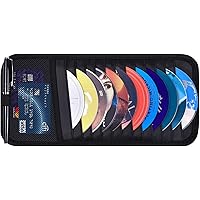Amazon.com: Car CD Case Holder, Wisdompro Vehicle Sun Visor Organizer ...