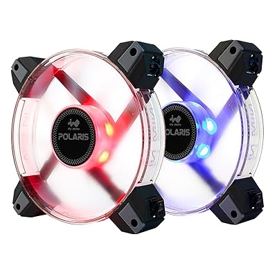 Buy InWin Polaris RGB Twin Fan Kit Two RGB LED 120mm High Performance ...