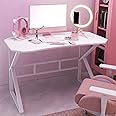 Amazon.com: Natwind 47" Ergonomic Gaming Desk, K-Shaped Home Office ...