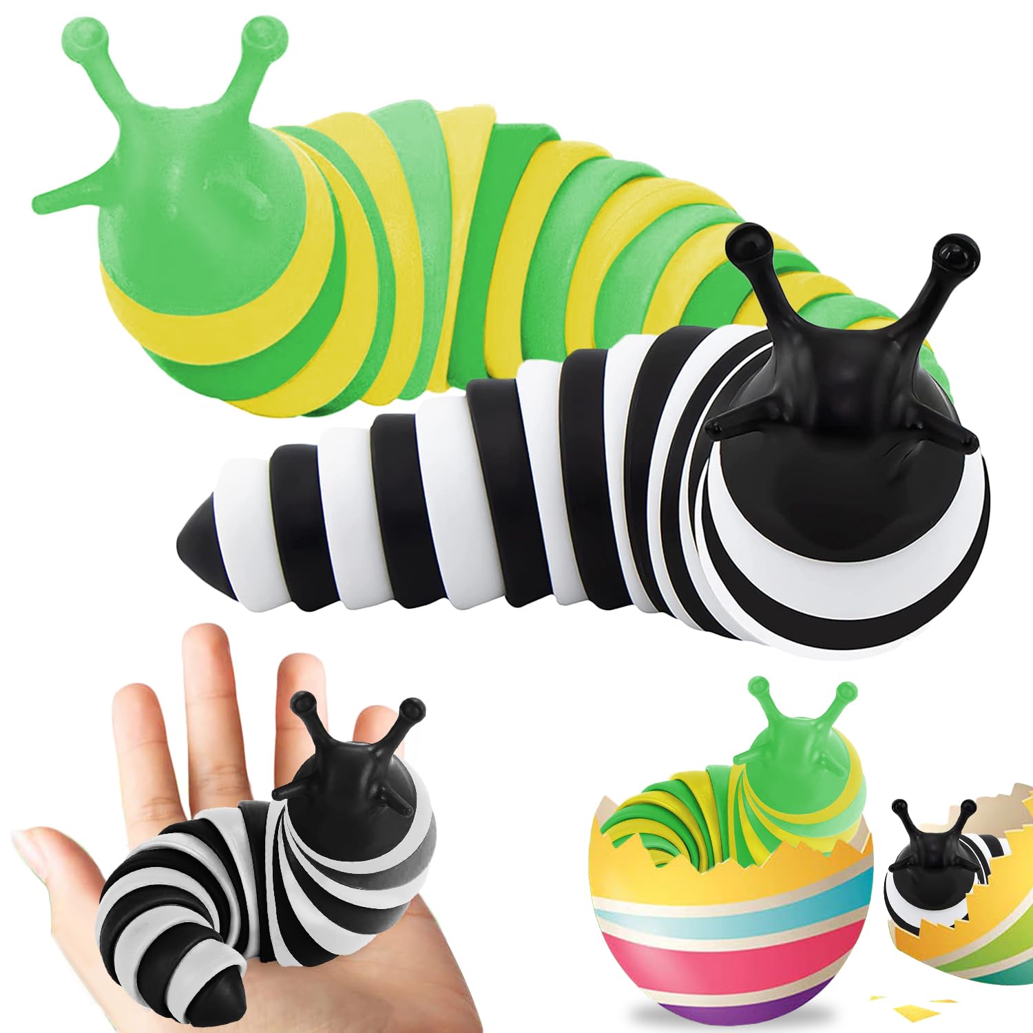 Mua Fidget Slug, 2 pack Sensory Slug Fidget Toys, 3D Printed ...