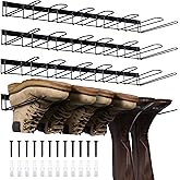 Amazon.com: Therwen 4 Pieces Boot Rack Wader Hangers Wall Mount Boot ...