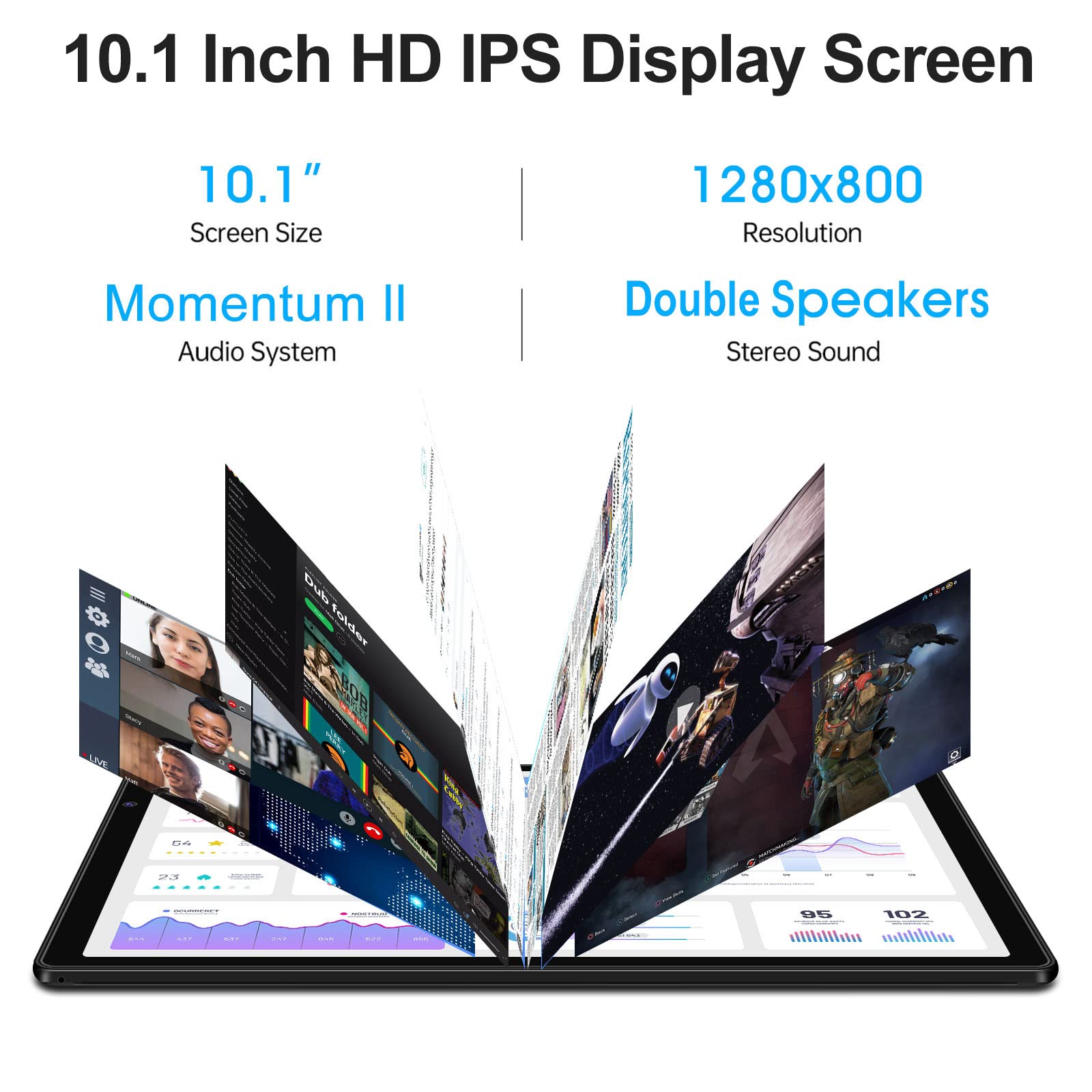 Mua 2024 Tablet 10 inch Android 13 Tablets with 14GB RAM 128GB ROM ...