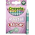 Amazon.com: Crayola Pastel Crayons, 24 Colors