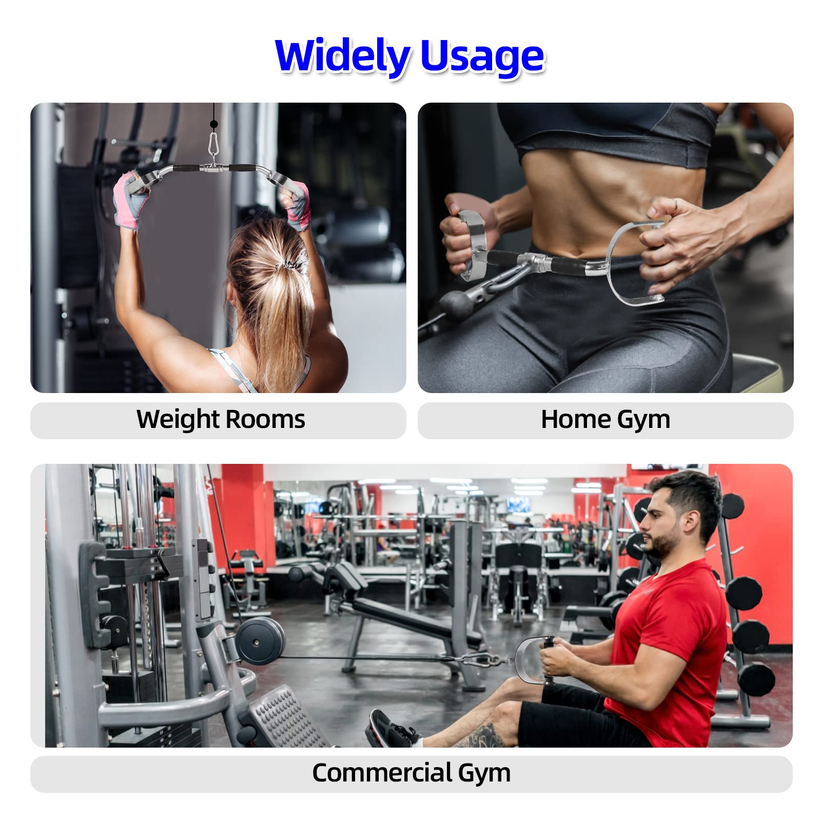 Mua HosuG Neutral Grip LAT Pull Down Bar, Wide Grip LAT Pulldown ...