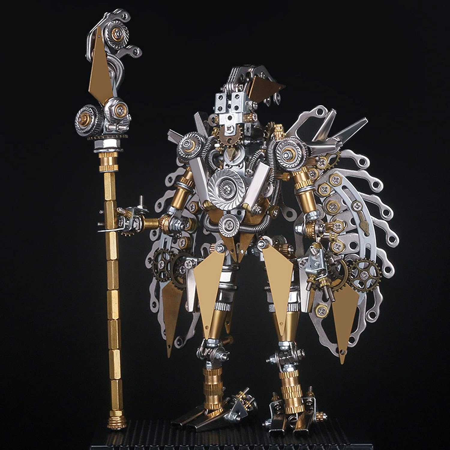 Metal Puzzle Model Kit 3D DIY Mechanical Assembly Jigsaw Crafts Desktop Decoration Home Decor ...