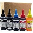 Amazon.com: Black/Cyan/Magenta/Yellow Universal Refill Ink Kits Suit ...