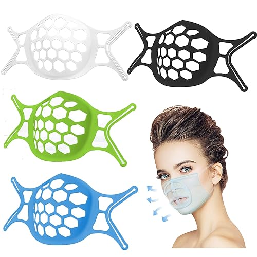 (Three colors 6 Pcs) Face Mask Inner Support Frame,Homemade Cloth Mask ...