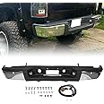 Amazon.com: KUAFU Rear Step Bumper Assembly w/ROS Holes Compatible With ...