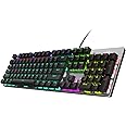 Amazon.com: Fiodio Mechanical Gaming Keyboard, Fantastic LED Rainbow ...