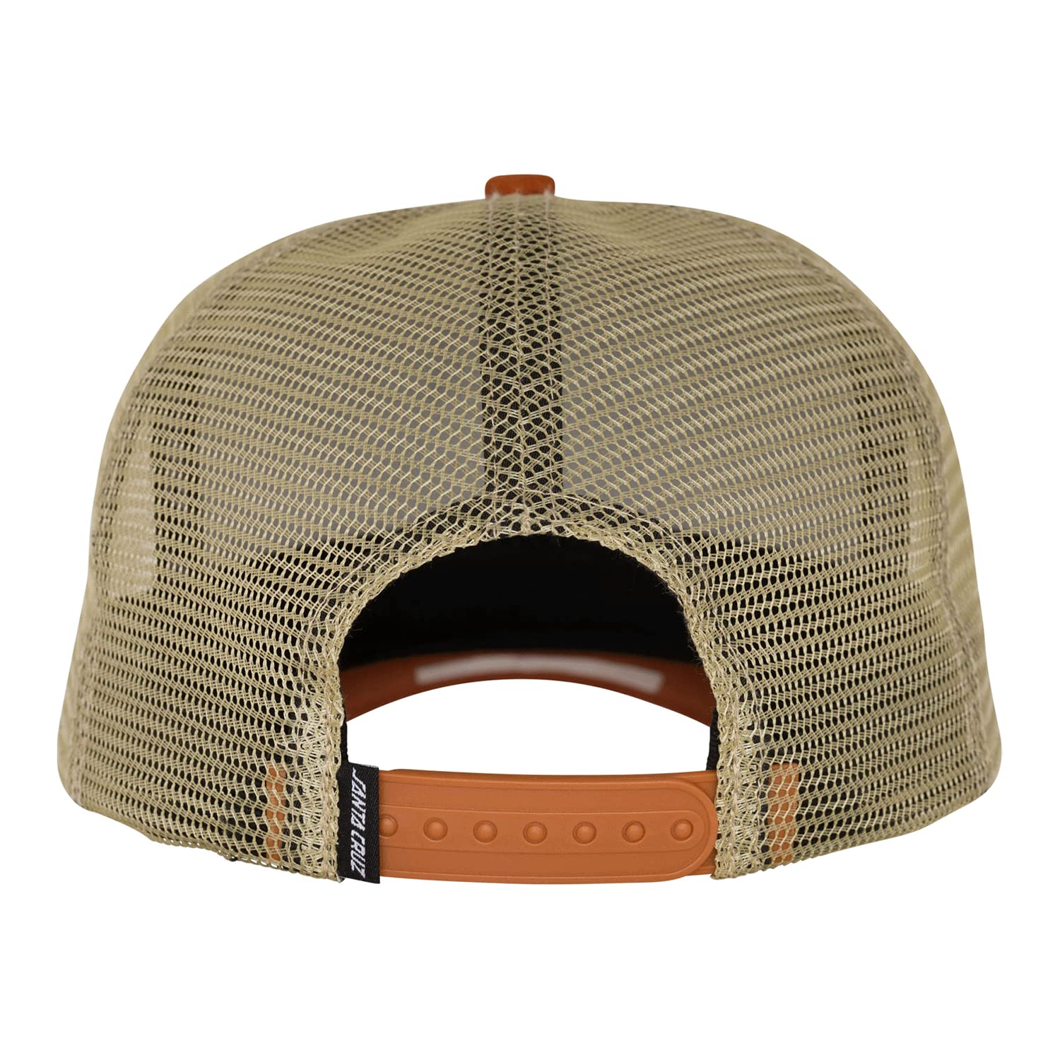 Bingua.com - SANTA CRUZ Cliff View Dot Mesh Trucker Mid Profile Hat Eco ...