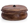 Amazon.com: Handcrafted Wooden Mexican Tortilla Warmer Basket Indian ...