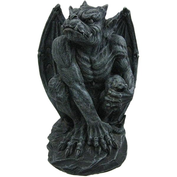 Gargoyle Fence Post Cap Northlight Gargoyles On Pedestals Outdoor