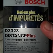Amazon.com: Bosch D3311 Distance Plus High Performance Oil Filter, Pack ...