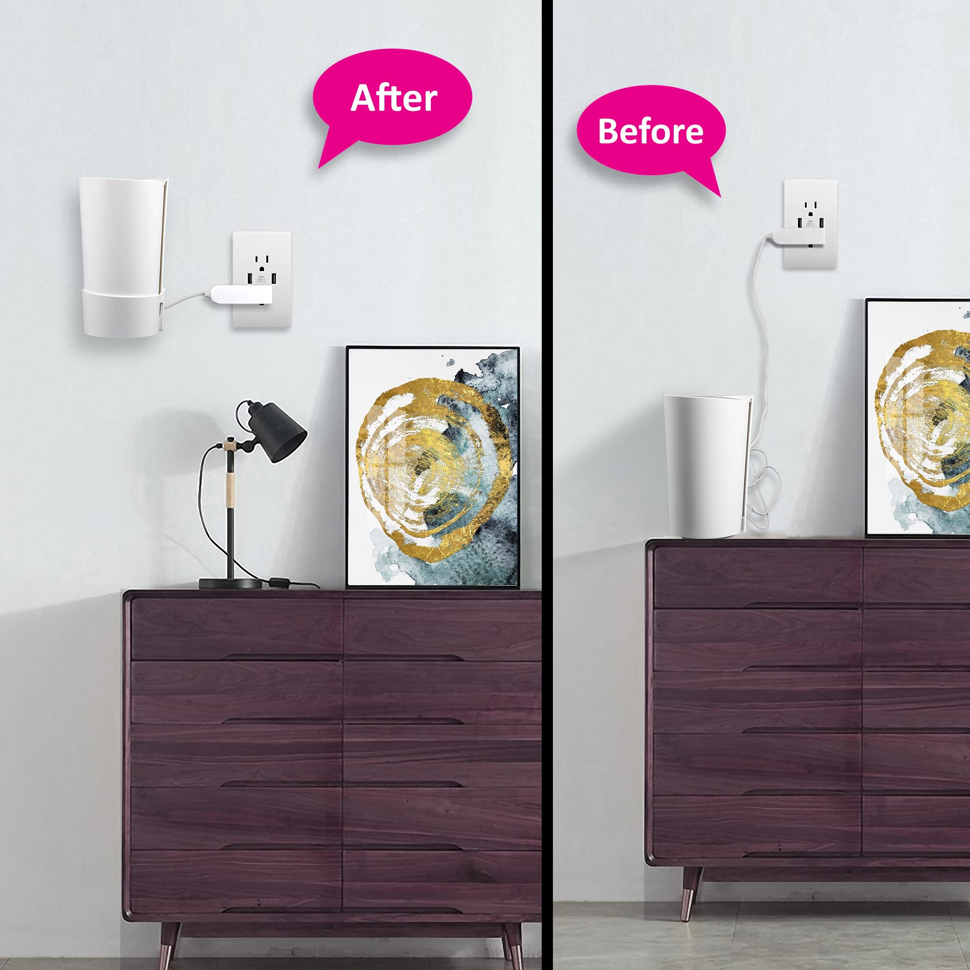 Mua Wall Mount for Deco X90/X95/XE200 Tri-Band WiFi 6 System（2 Pack ...