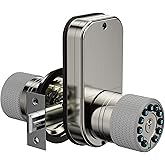 Double Sided Keypad Door Knob with Dual Cylinders and Key Alike, iuknob ...