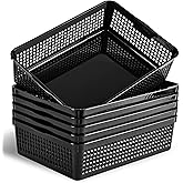 Amazon.com: Eslite A4 Size Plastic Storage Basket,Desktop File Paper ...