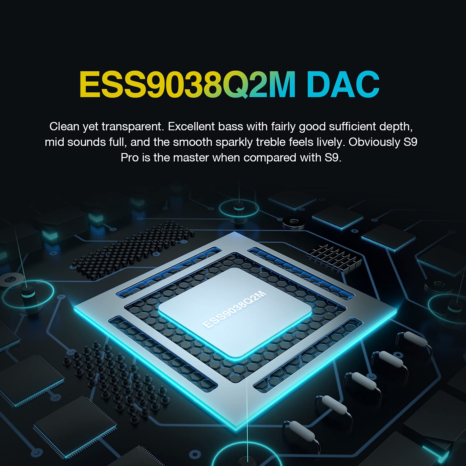 Mua Hidizs S9 PRO Balanced & Single-Ended Mini HiFi DAC & AMP, 768kHz ...