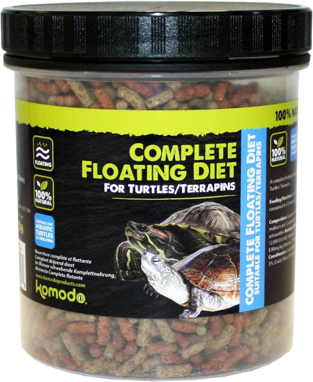 Komodo – Turtle & Terrapin Complete Floating Diet 150g - BigaMart