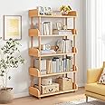 Amazon.com: OSCHF 5-Tier Wooden Open Bookcase - Modern Display ...