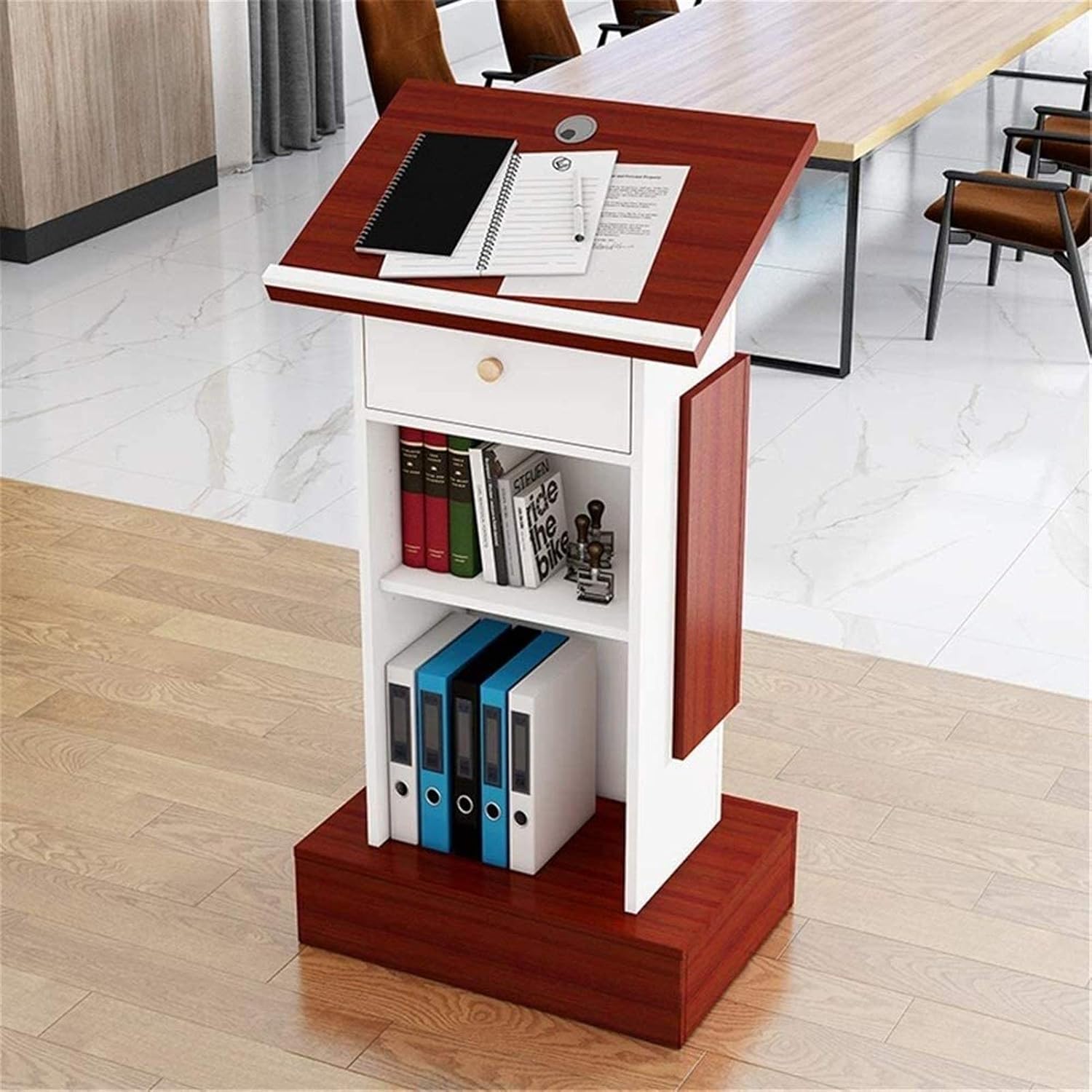 Lectern Podium Simple Modern Teacher Classroom Teacher Floor Lecture ...