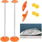 Amazon.com: Pontoon Boat Cover Support System, Adjustable Telescopic ...