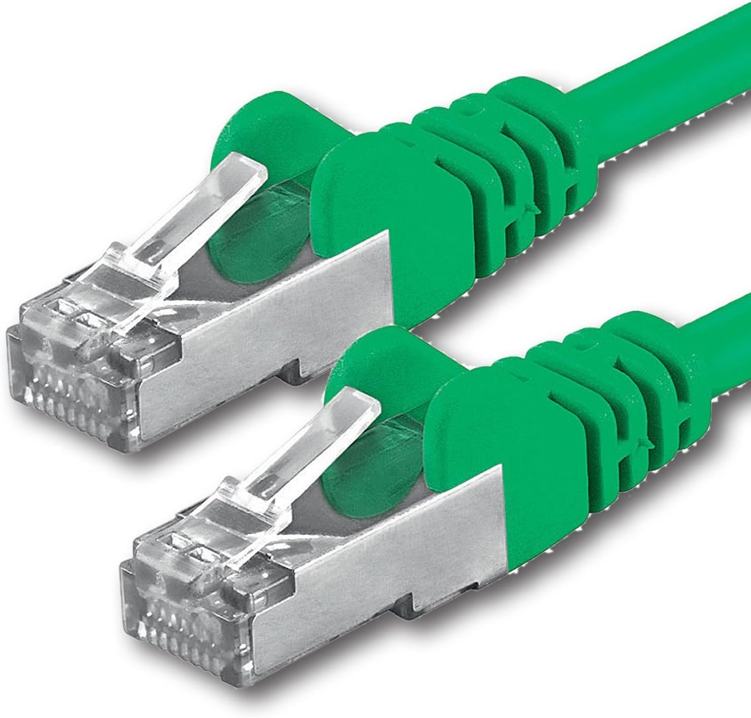 1aTTack CAT5 SFTP Ethernet LAN Network Cable 2x RJ45 Green – 20m - BigaMart