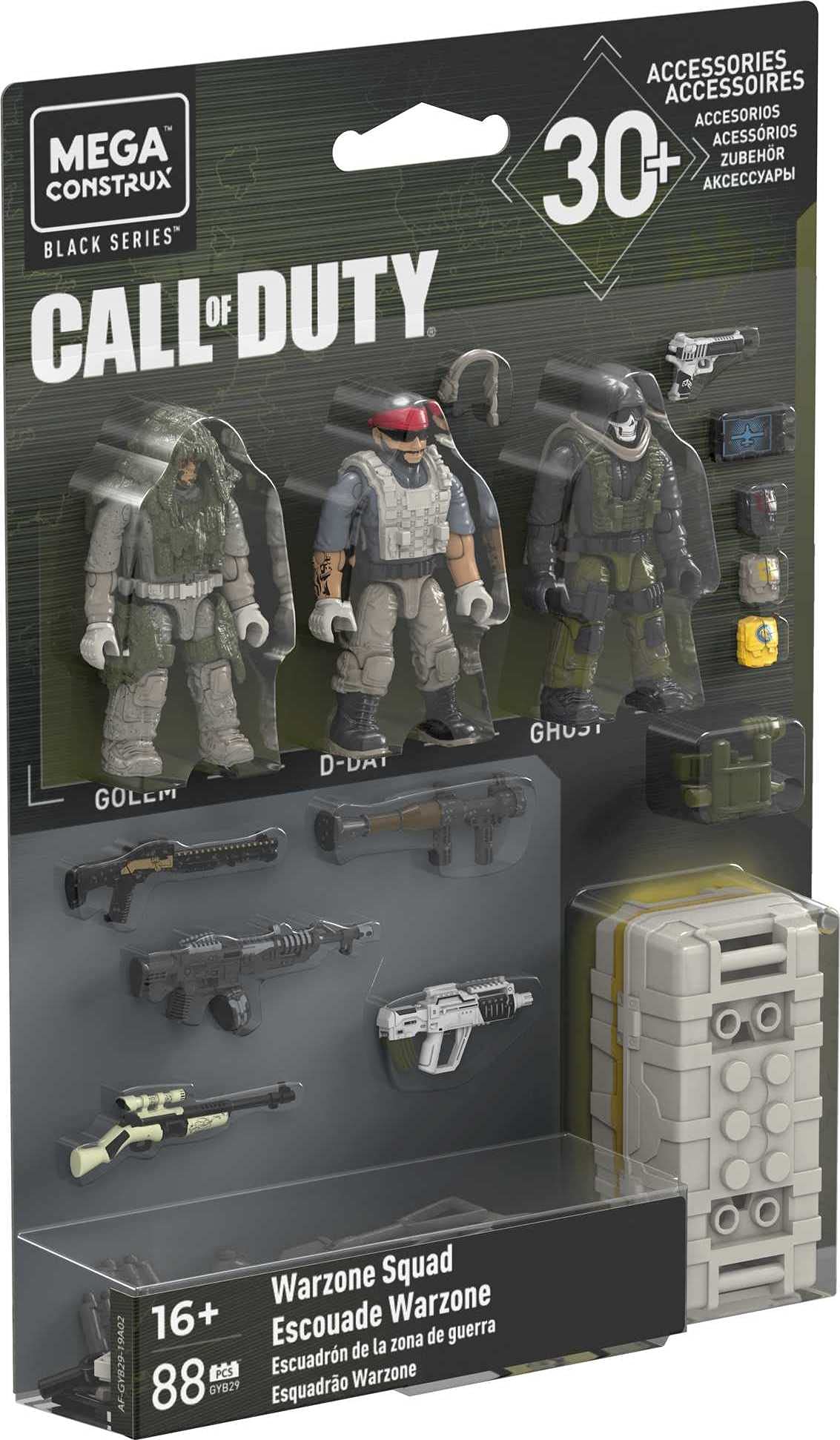 Mua MEGA Call of Duty Warzone Squad Micro Action Figure Construction ...