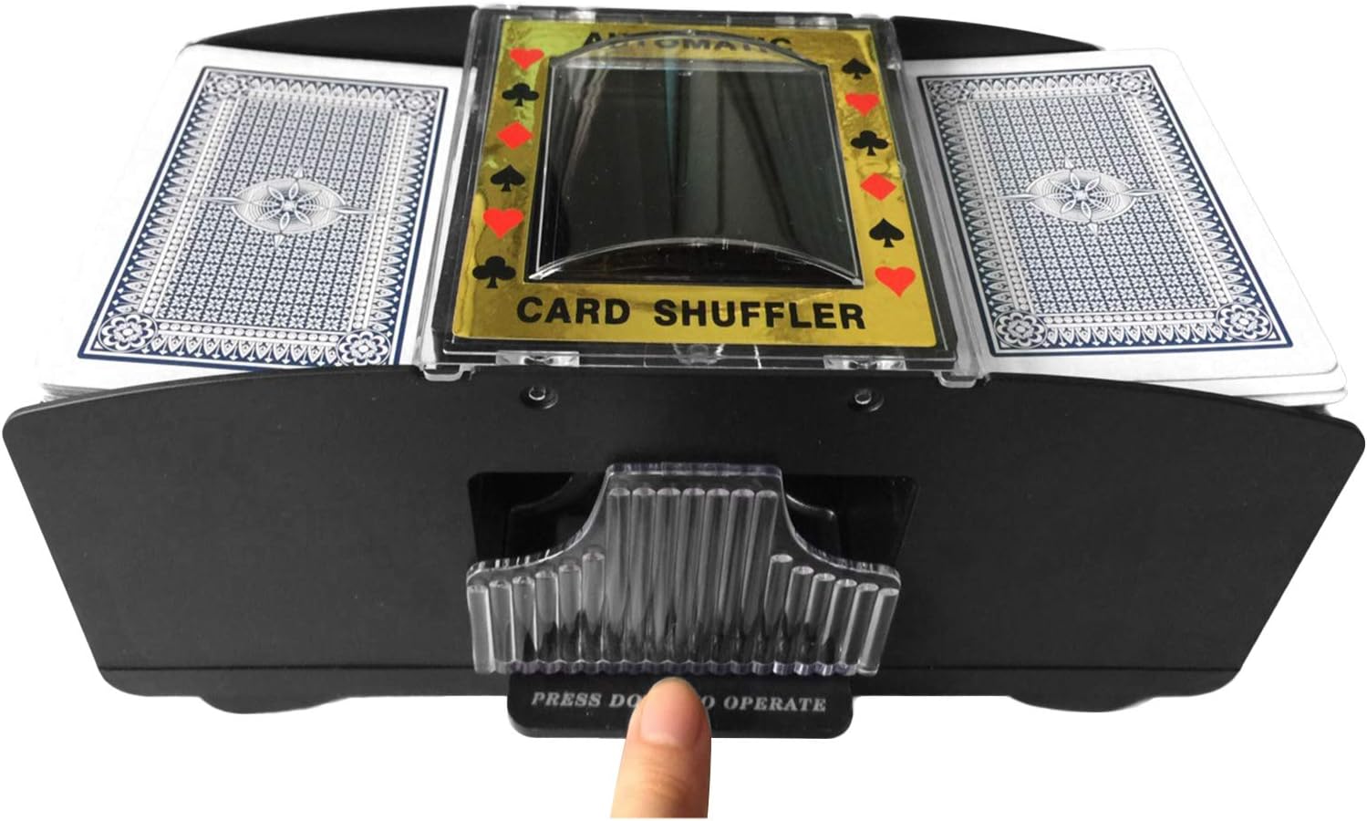 Clenp Automatic Card Shuffler, Bridge Game Electric Playing Card ...