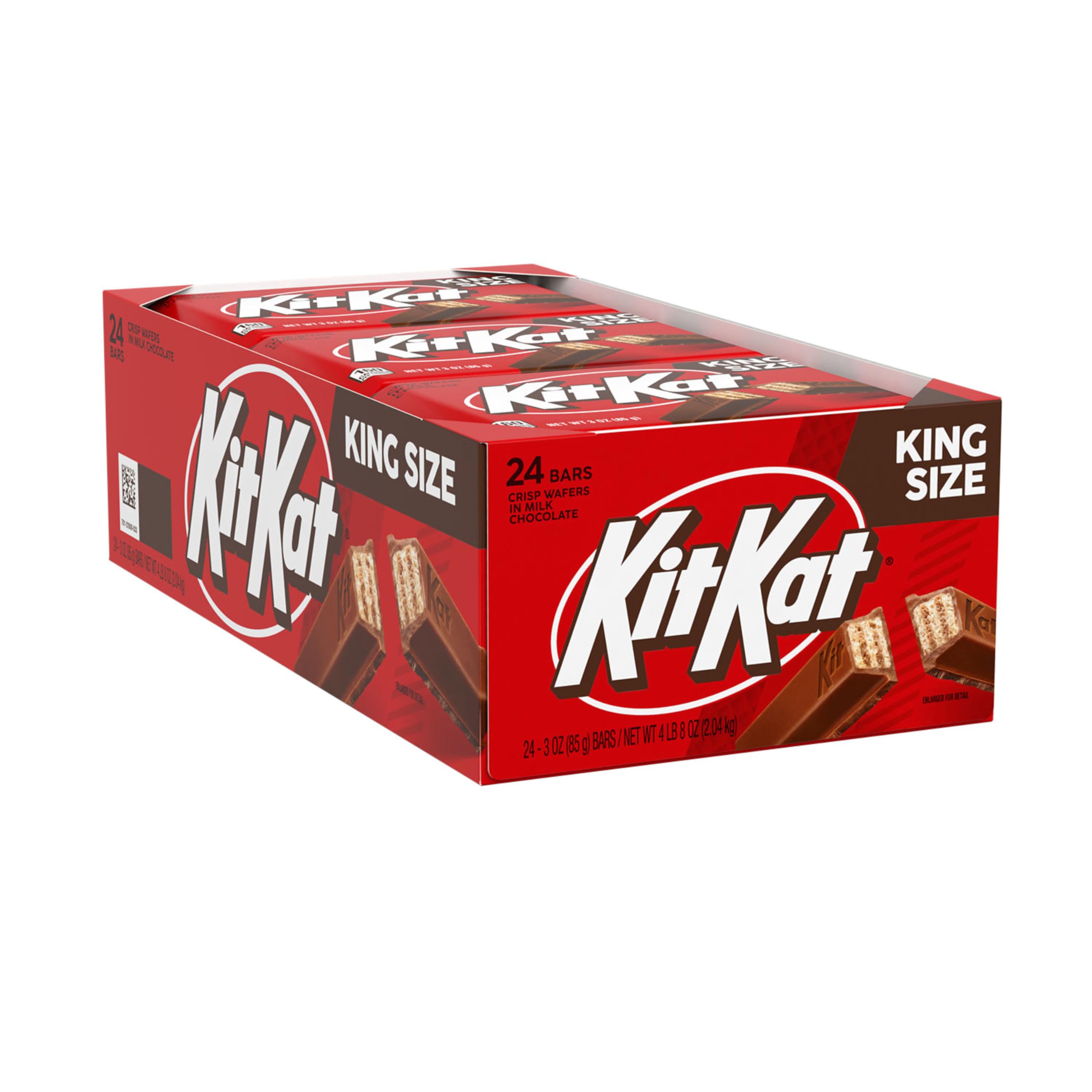 Mua KIT KAT Milk Chocolate Wafer King Size, Candy Bars, 3 oz (24 Count ...