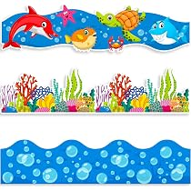 Ocean Animals Border
