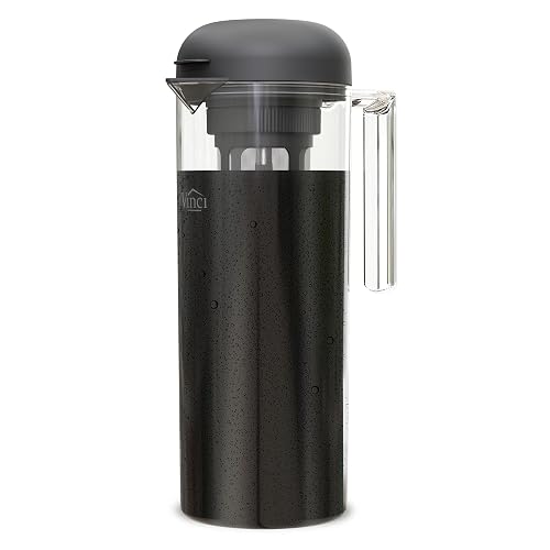 VINCI Cold Brew 360, 1.4L Cold Brew Coffee Maker Featuring Patented ...