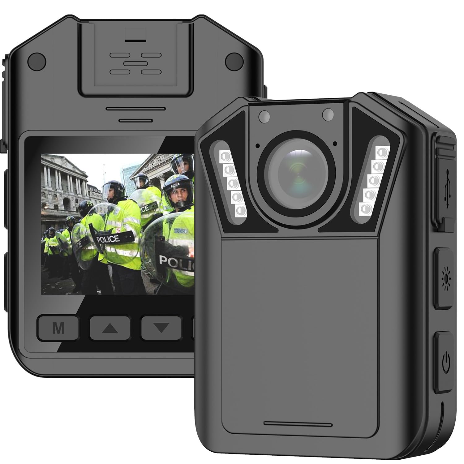 Mua Body Cameras with Audio and Video Recording,2k 1440P,128G Memory ...