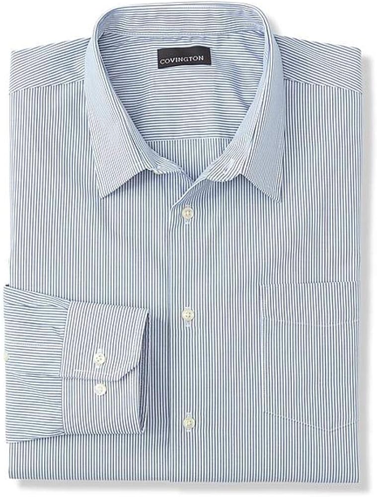 Covington Men's Modern Fit Long Sleeve Dress Shirt at Amazon Men’s ...