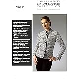 Amazon.com: Vogue Patterns V8970B50 Misses' Dress Sewing Template, Size ...