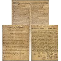 Amazon.com: MOSKILA 4 Documents of Freedom - Authentic Reproductions on ...