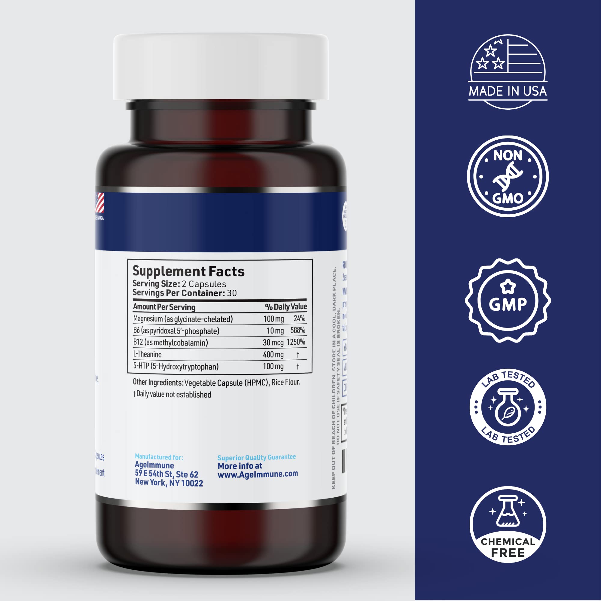 Mua Serenity Formula for Stress Relief for Teens and Adults with 5-HTP ...
