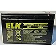 Amazon.com: Elk ELK-1280 12V 8Ah Sealed Lead Acid Battery : Health ...