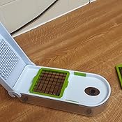 Brieftons QuickPush Food Chopper: Onion Chopper, Vegetable Slicer Dicer ...