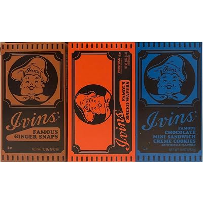 Assorted Ivins Famous Cookies - Ginger Snaps, Spiced Philippines | Ubuy