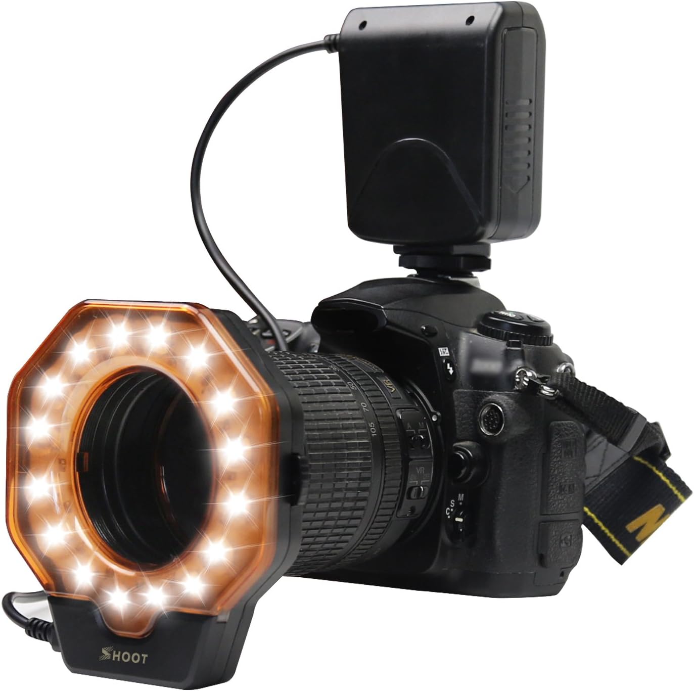 SHOOT Universal Macro LED Ring Flash Light for Canon: Amazon.co.uk ...